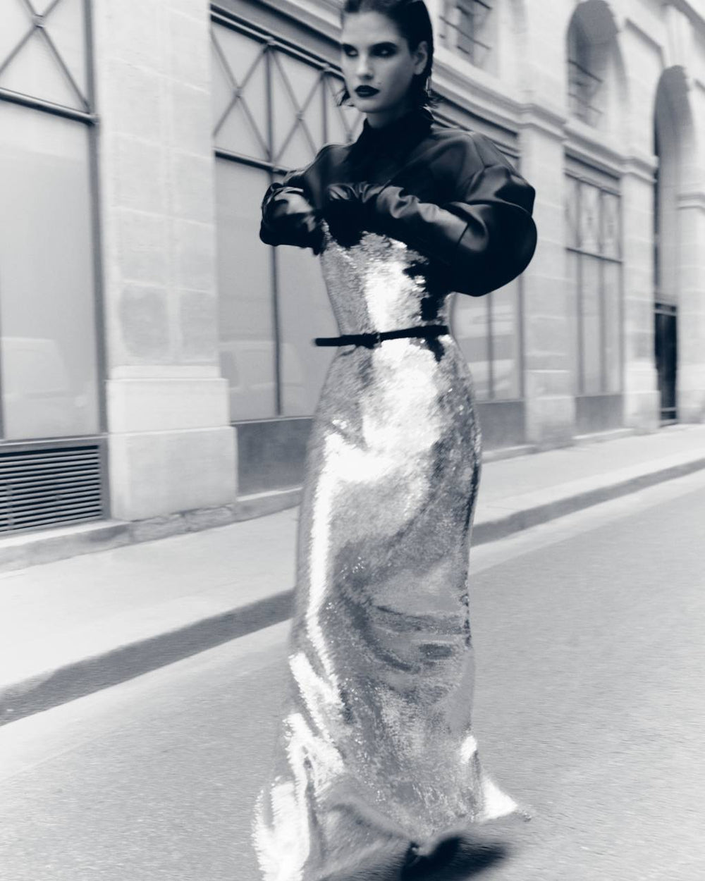 ÉCLAIR SILVER DRESS
